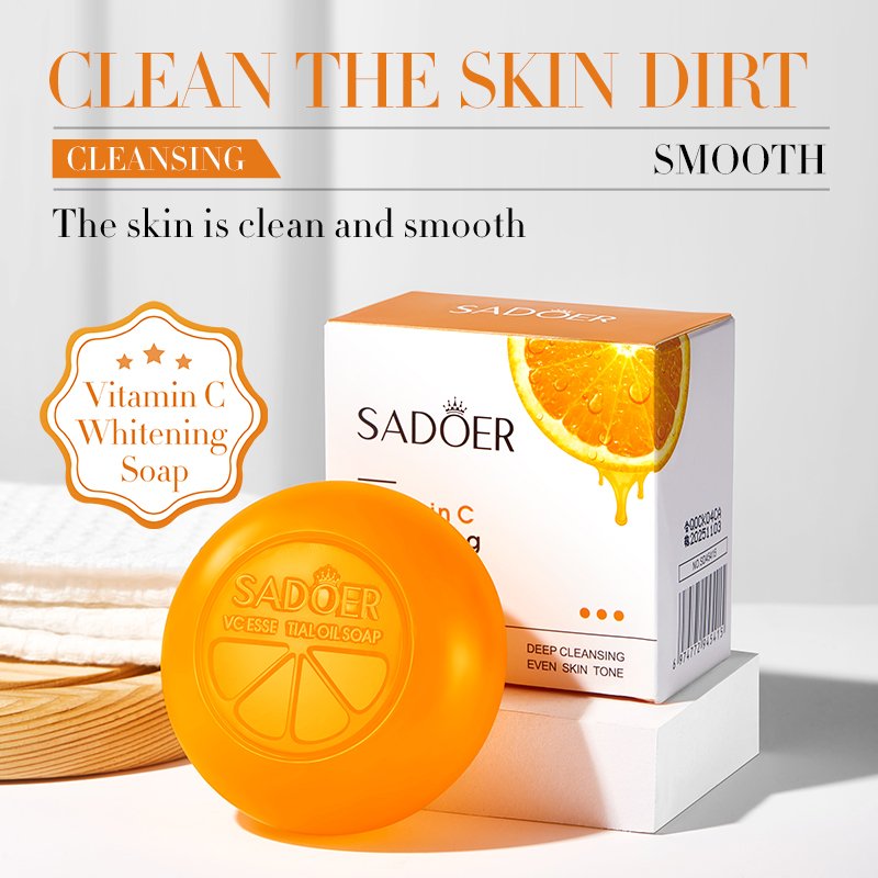 Wholesale SADOER Body Whitening Soap Dark Black SkinLightening Soap ...