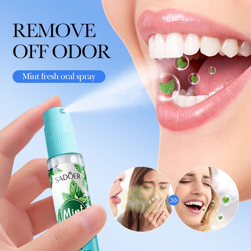 SADOER OEM ODM Portable Mint Mouth Spray Refreshing Oral Care ...