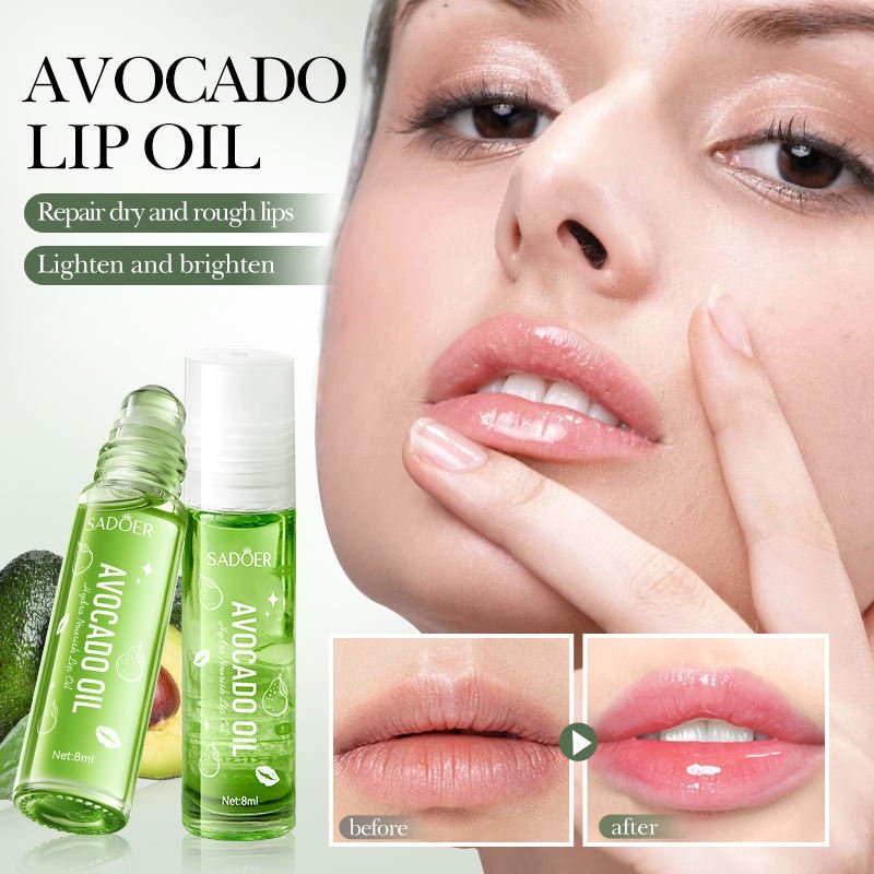 SADOER Avocado Strawberry Honey Peach Orange Skin Care Vitamin C Lip ...