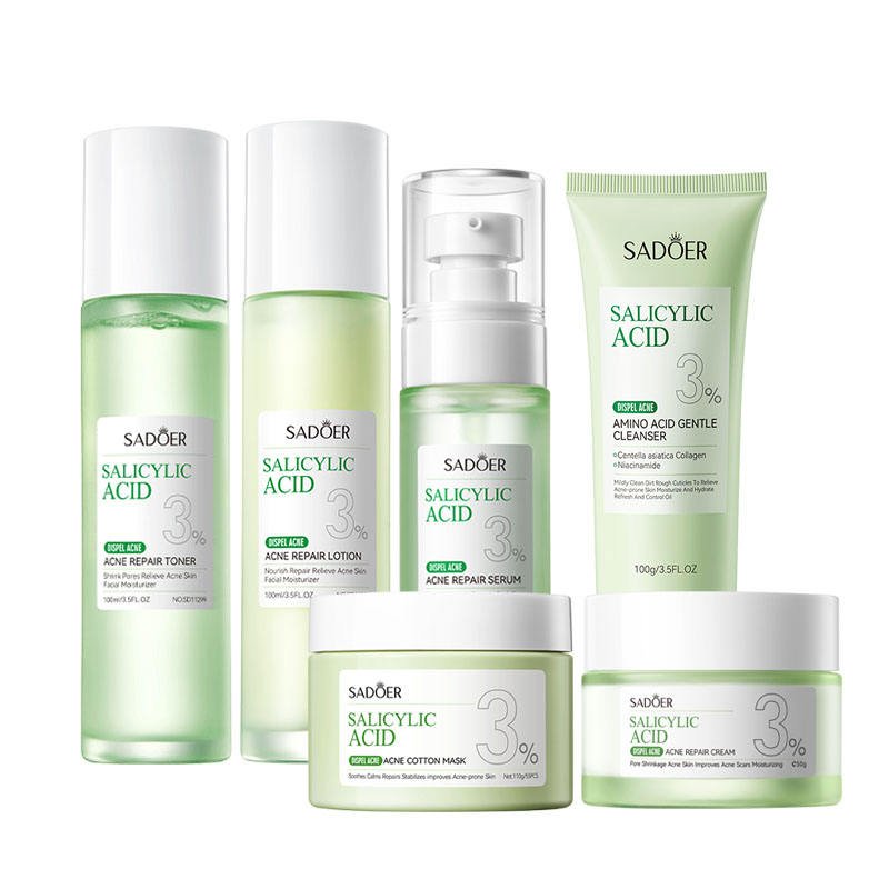 OEM SADOER Private Label Salicylic Acid Anti-Acne Products Moisturizing ...