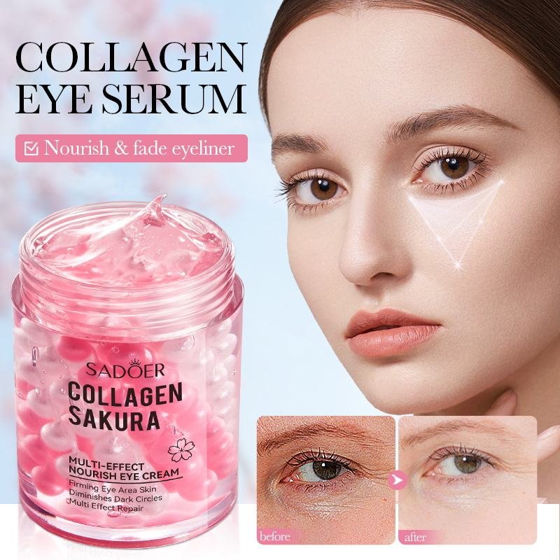 SADOER OEM Cosmetics Beauty Products Sakura Collagen Nourishing Eye ...