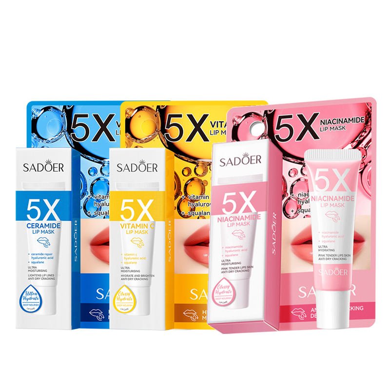 SADOER Private Label Skin Care Products 5x Niacinamide Pink Lip Mask ...