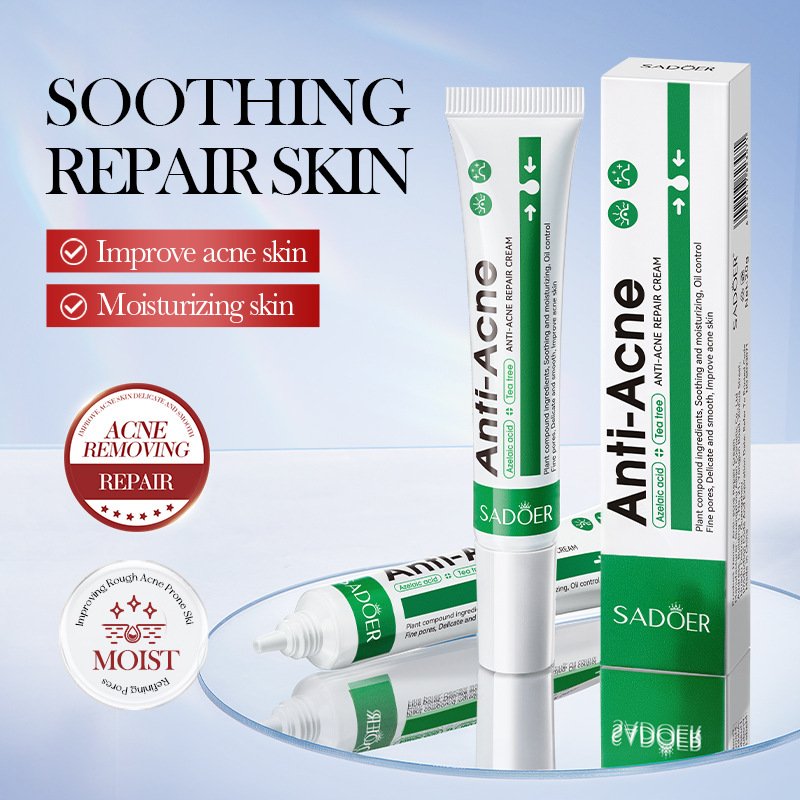 SADOER Anti-Acne Repair Cream Hydrating Moisturizing Anti-Acne 20g ...
