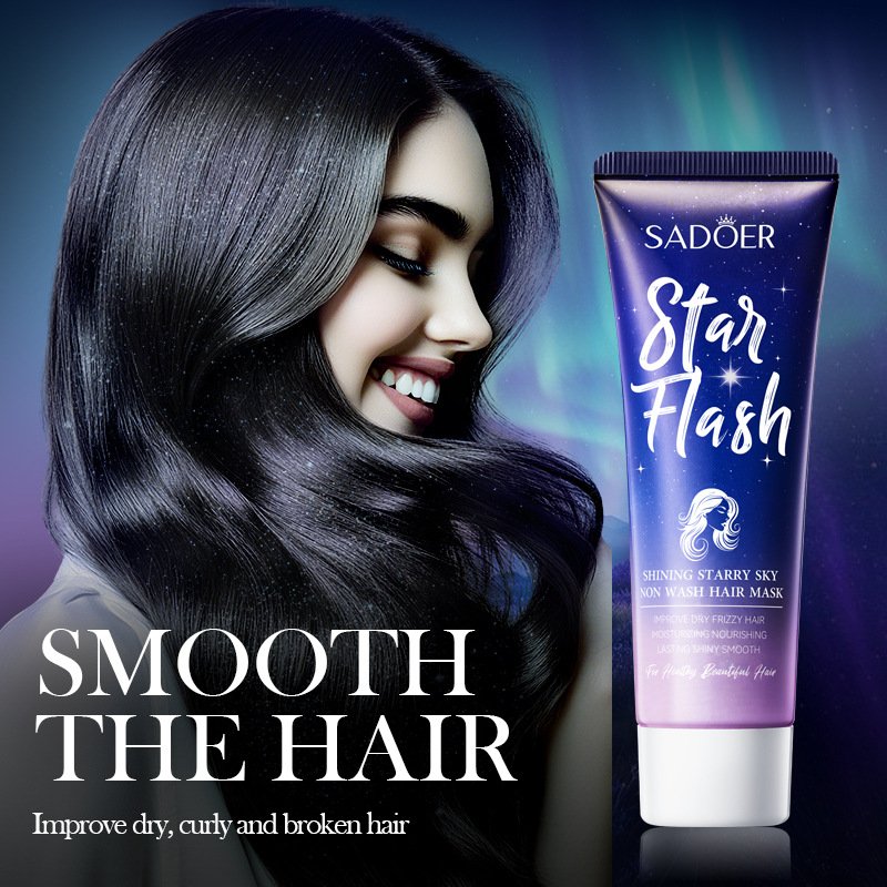 SADOER Shining Starry Sky Leave-In Hair Mask 80g – Deep Moisturizing ...
